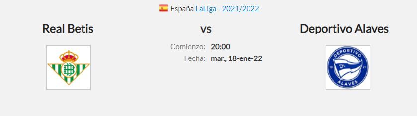 Pronóstico Betis Vs Alavés 18 1 2022 Predicciones Y Apuestas Laliga