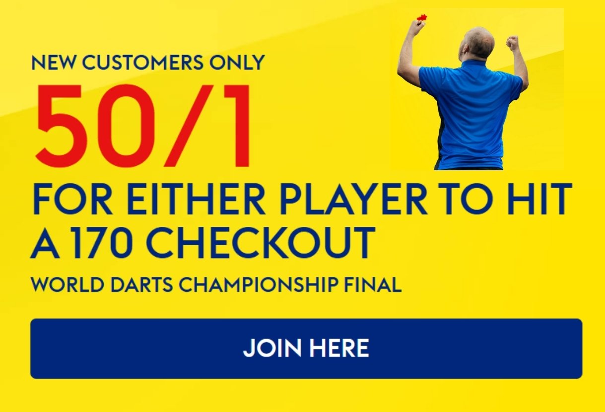 Sky Bet Sign Up Offer: Get 50/1 on Littler or van Veen to Hit a 170 ...