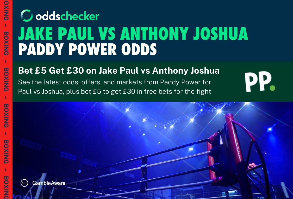 Paddy Power Jake Paul vs Anthony Joshua Odds: Latest Odds and Markets ...
