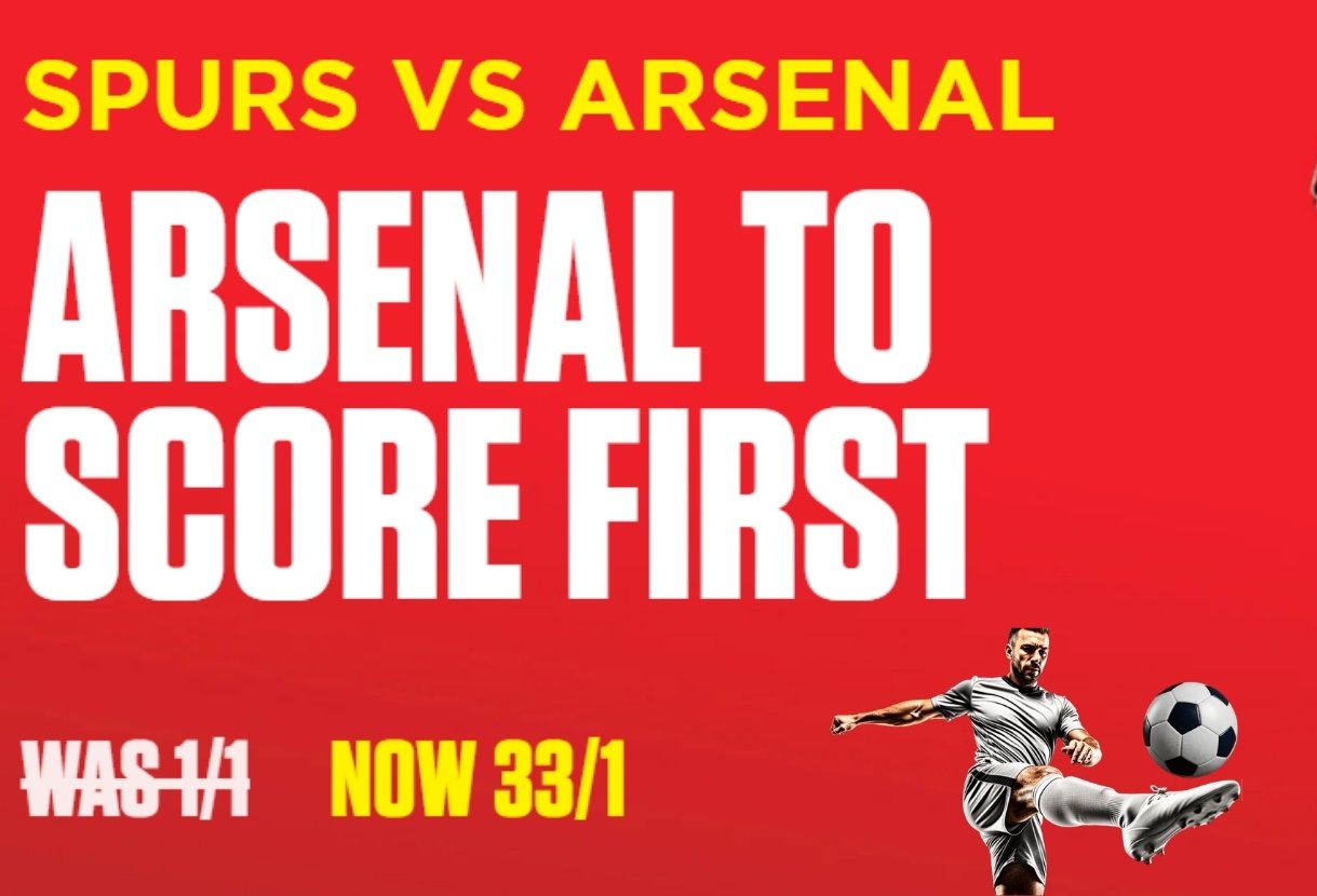 Ladbrokes Spurs v Arsenal Offer: Get 33/1 on the Gunners to Score First ...