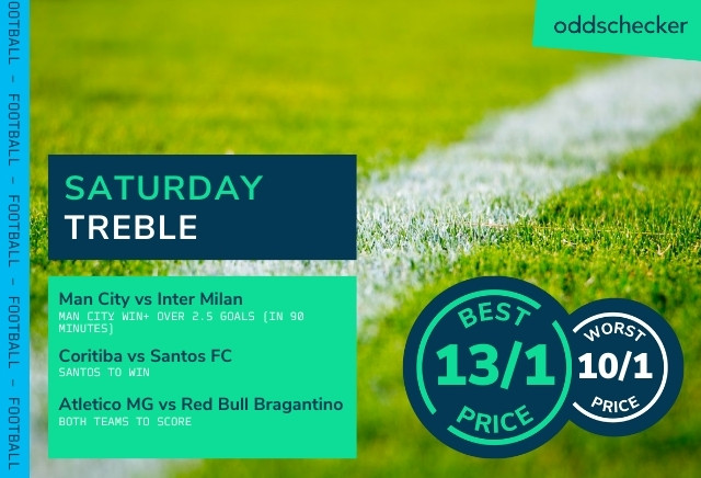 Football Accumulator Tips: 13/1 Saturday Treble backs City to land ...
